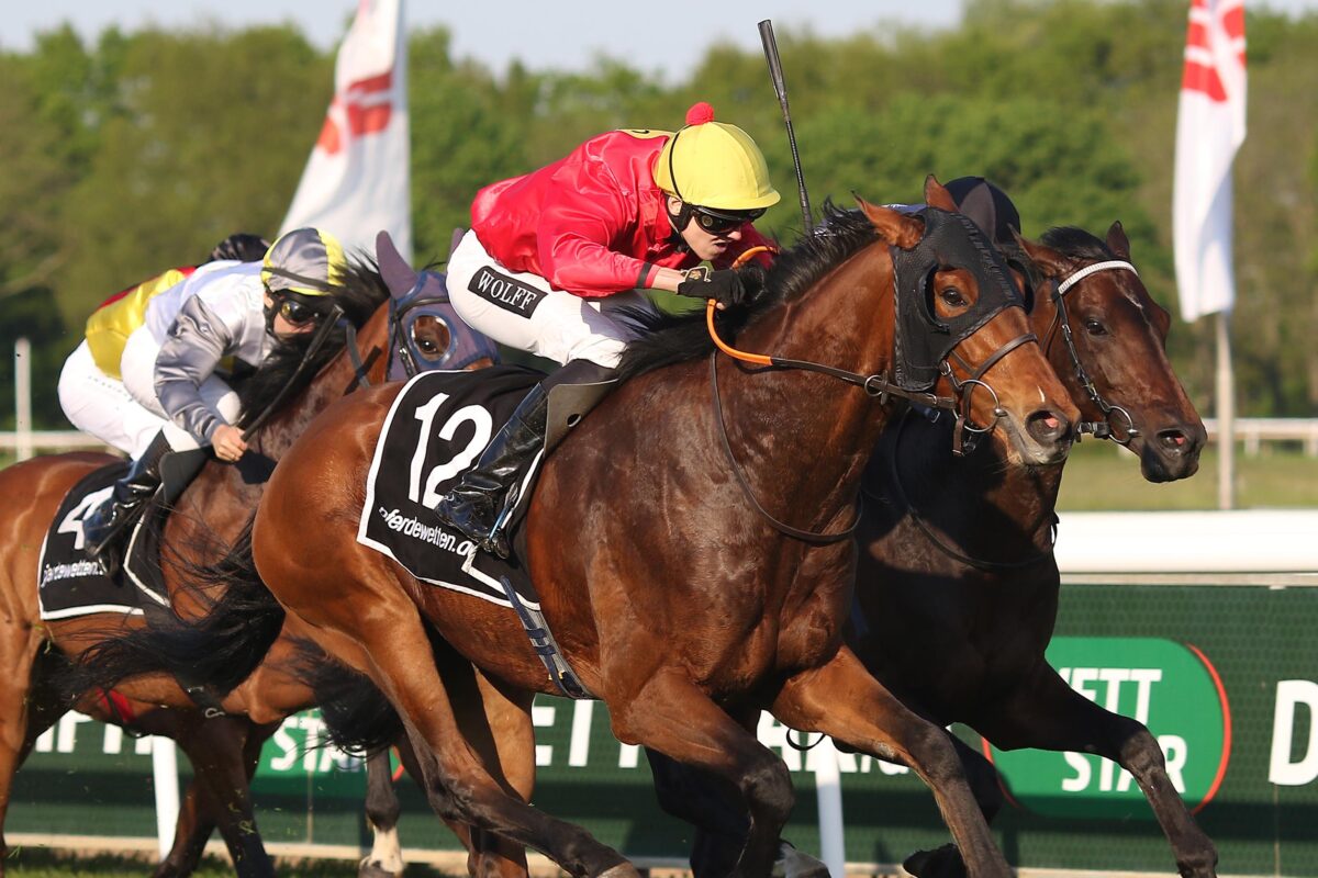 Naruto mit Kevin Nabet im Prix Grandlieu - GaloppOnline.de