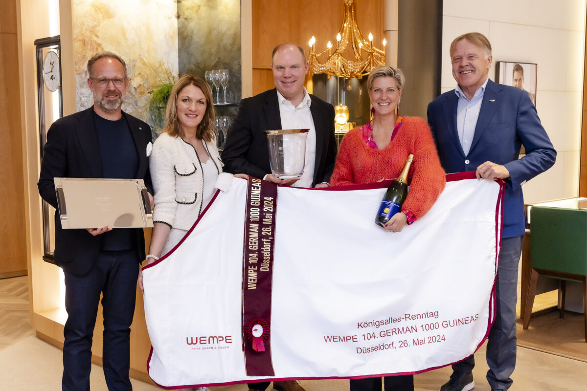 Neuer Partner und Düsseldorfer Prominenz am Guineas-Renntag - GaloppOnline.de