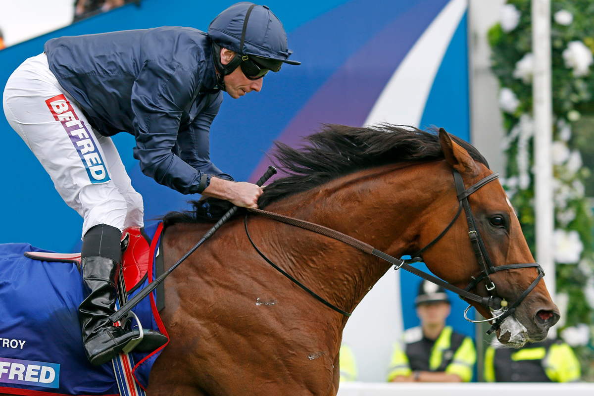 Rekordzeit! City Of Troy gewinnt Juddmonte International Start-Ziel ...