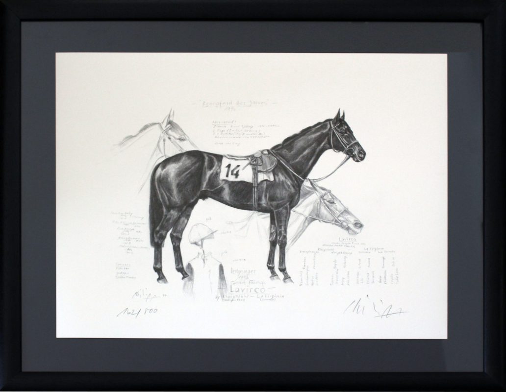 Klaus Philipp Zeichnungen: Stars im Porträt - GaloppOnline.de